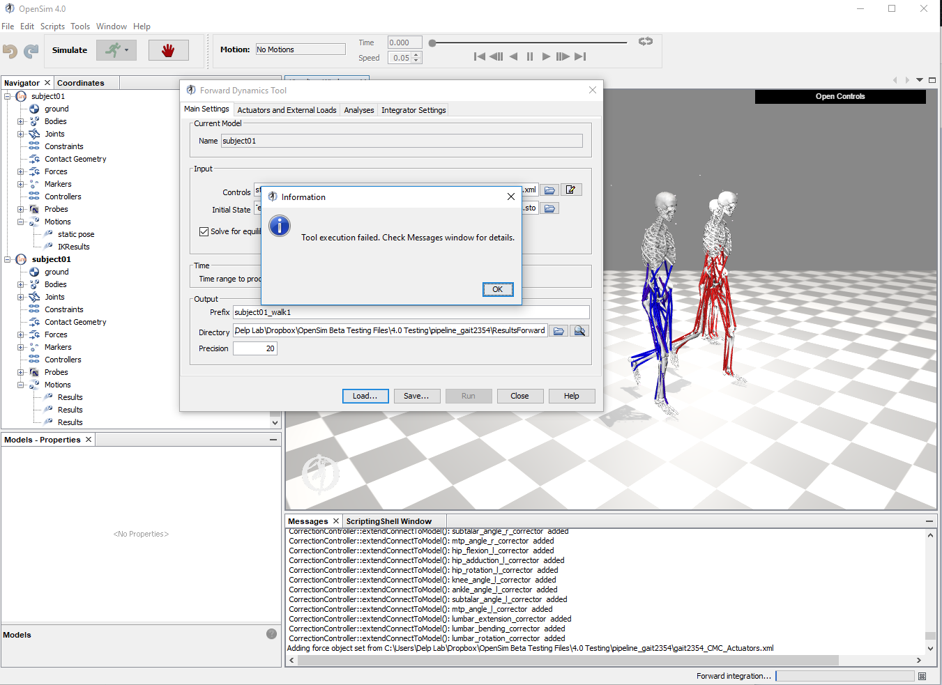CorrectionController() causing FwdTool() to crash · Issue #2164 · opensim-org/opensim-core · GitHub