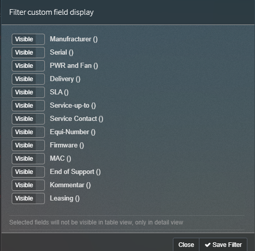 Custom Field Filter Dont Display At Devices · Issue 2651 · Phpipam Phpipam · Github
