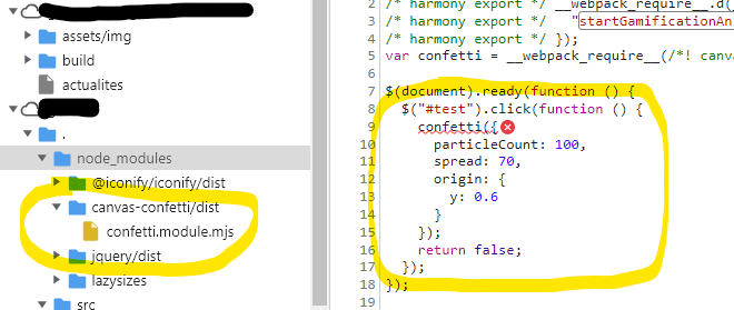 Help instantiate confetti through NPM · Issue #177 · catdad/canvas ...