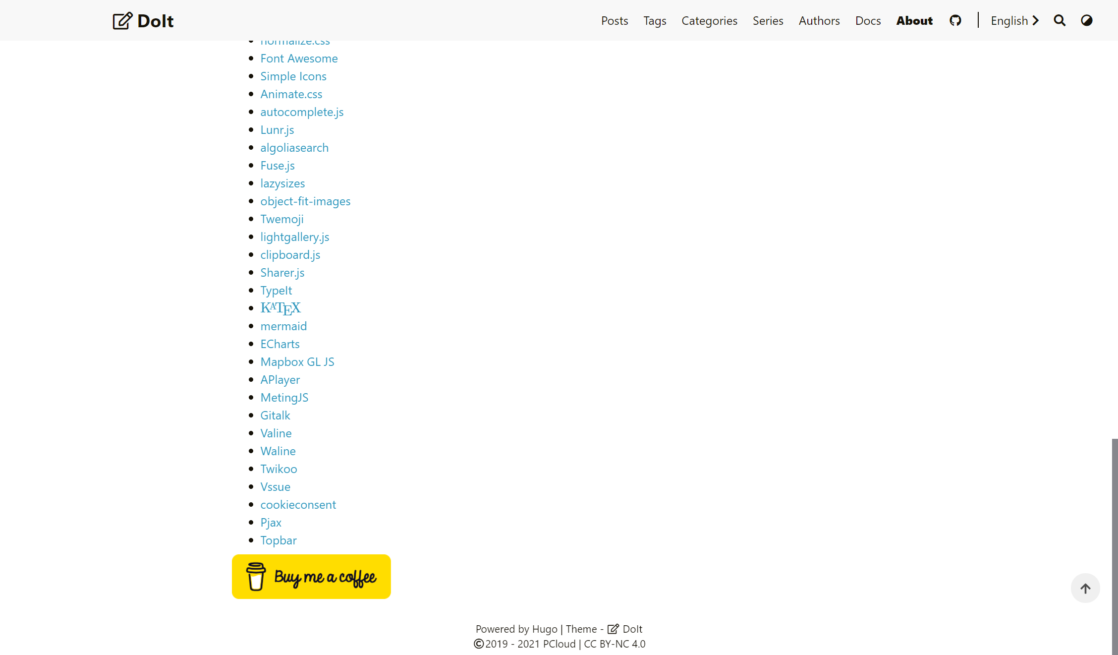 [FEATURE] 增加buymeacoffee.com按钮 · Issue #238 · HEIGE-PCloud/DoIt · GitHub
