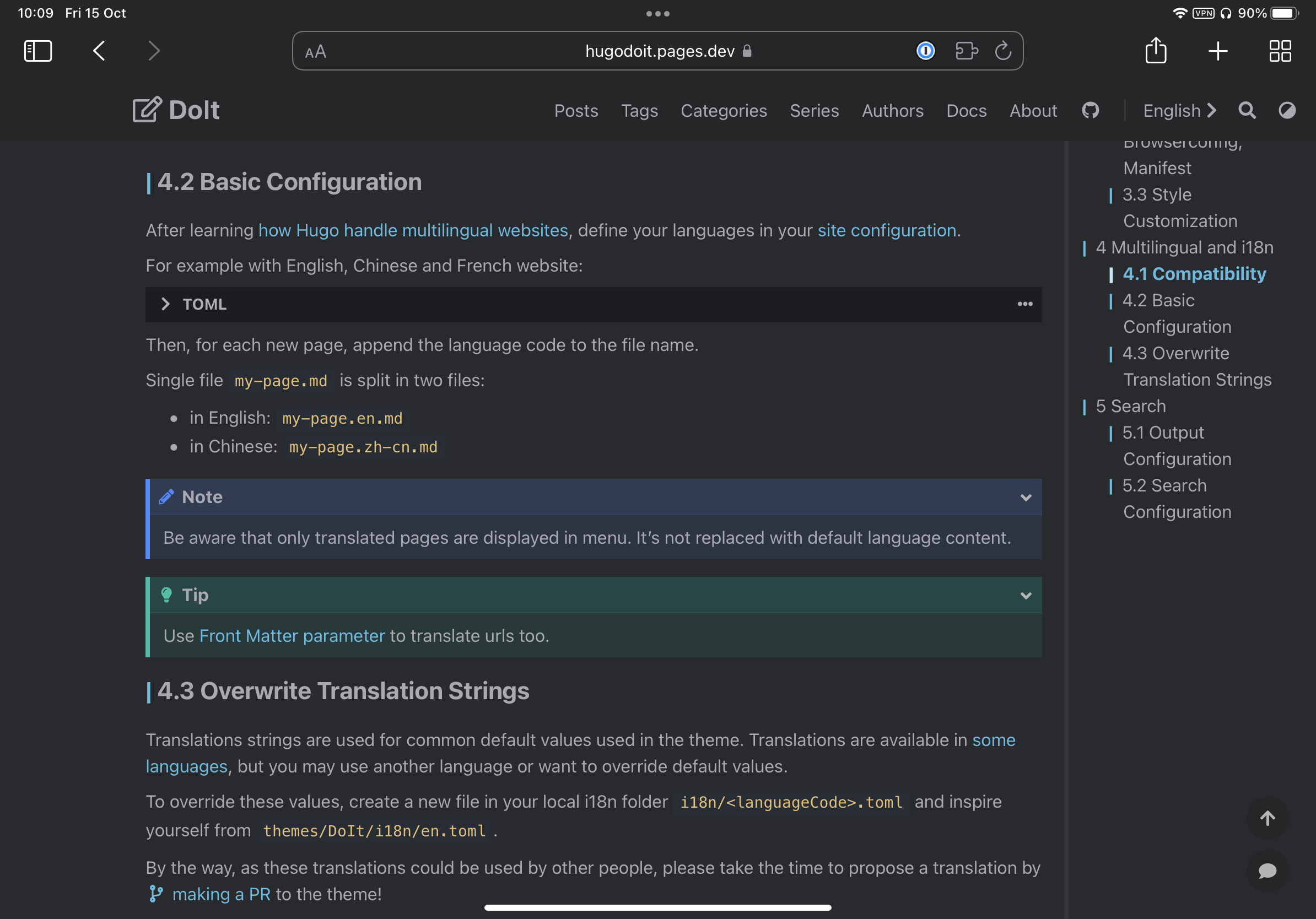 [BUG] TOC may break after scrolling to the comment section · Issue #278 · HEIGE-PCloud/DoIt · GitHub