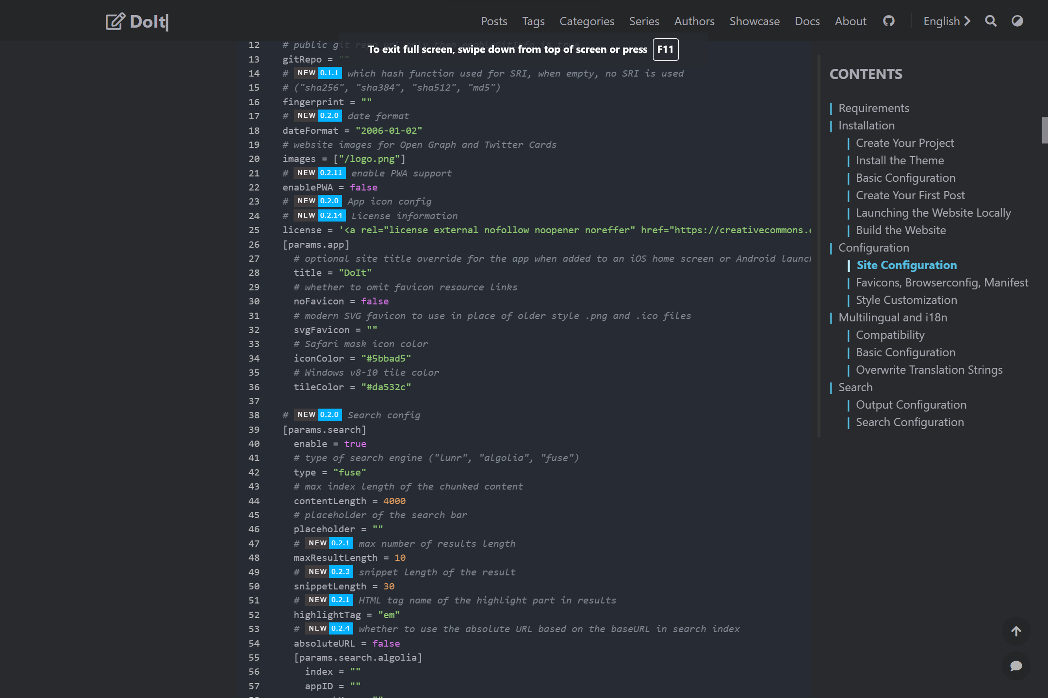 [FEATURE] Code-Block-Fullscreen · Issue #568 · HEIGE-PCloud/DoIt · GitHub