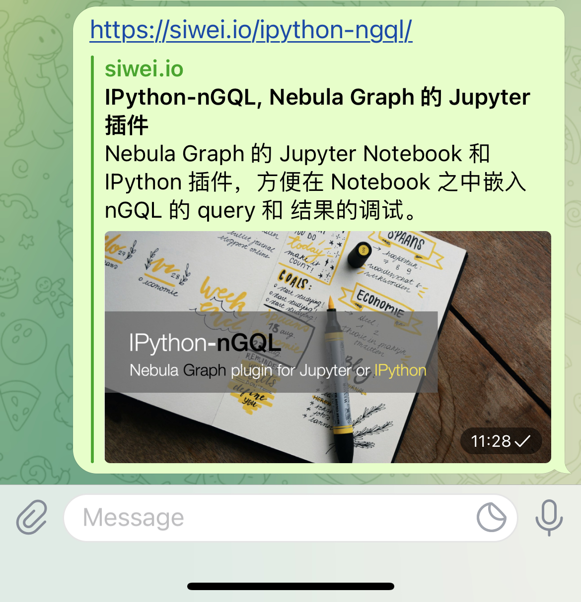 [FEATURE] telegram、twitter等分享文章链接的时候，显示文章配图 · Issue #699 · HEIGE-PCloud/DoIt · GitHub