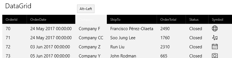 Datagrid headers · Issue #2707 · microsoft/TemplateStudio · GitHub