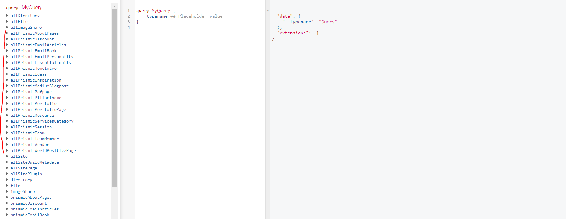 Query falling on prismic · Issue #315 · prismicio/prismic-gatsby · GitHub