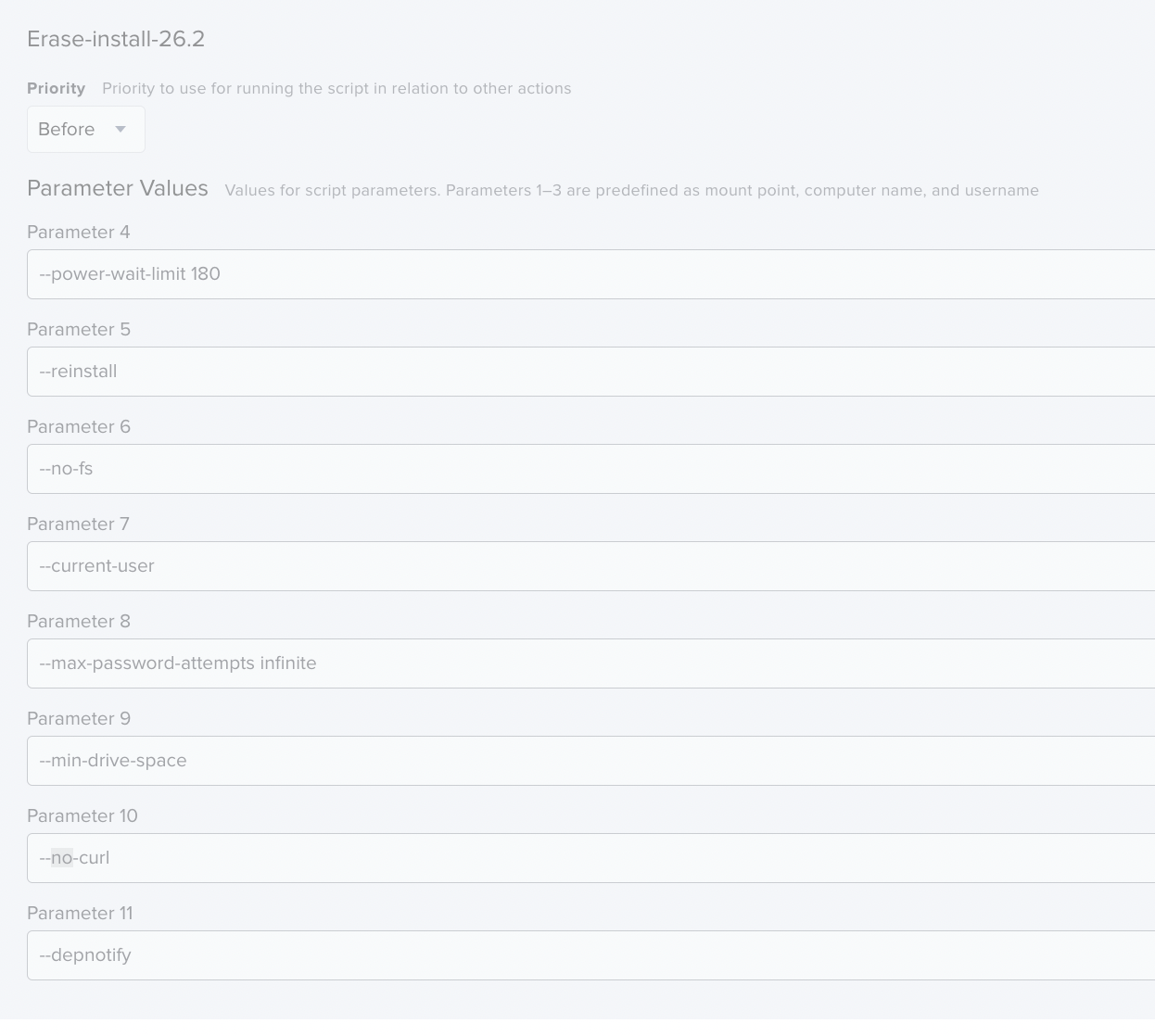 Depnotify issue after installed the Python. · Issue #293 · grahampugh/erase-install · GitHub