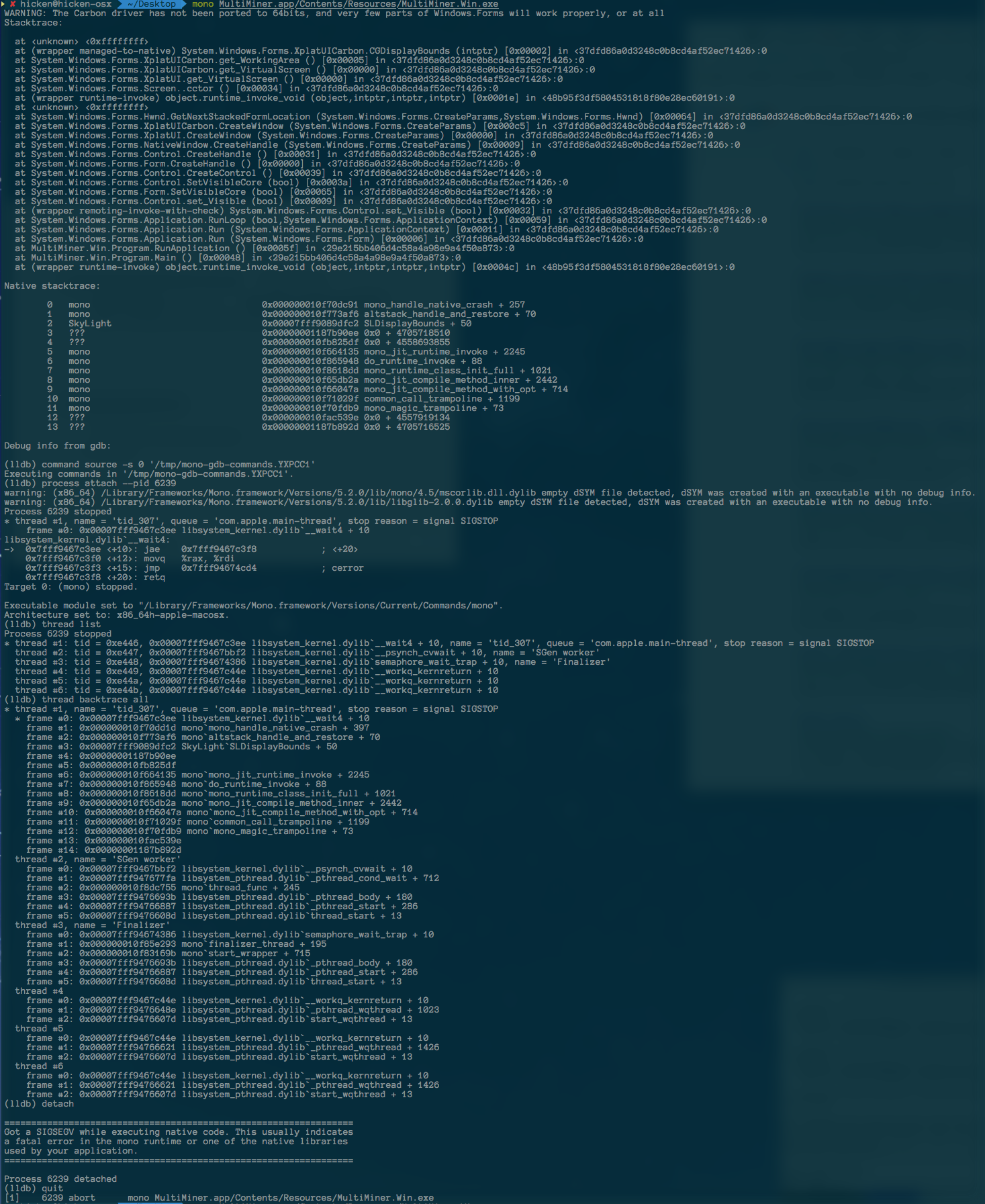 OSX 64bit Windows.Forms errors. (app wont start) · Issue #281 · nwoolls ...