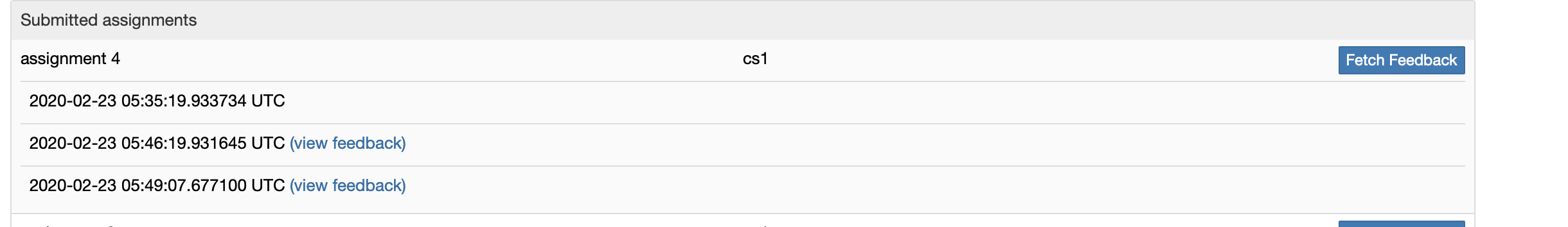 Feedback API questions · Issue #11 · LibreTexts/ngshare · GitHub