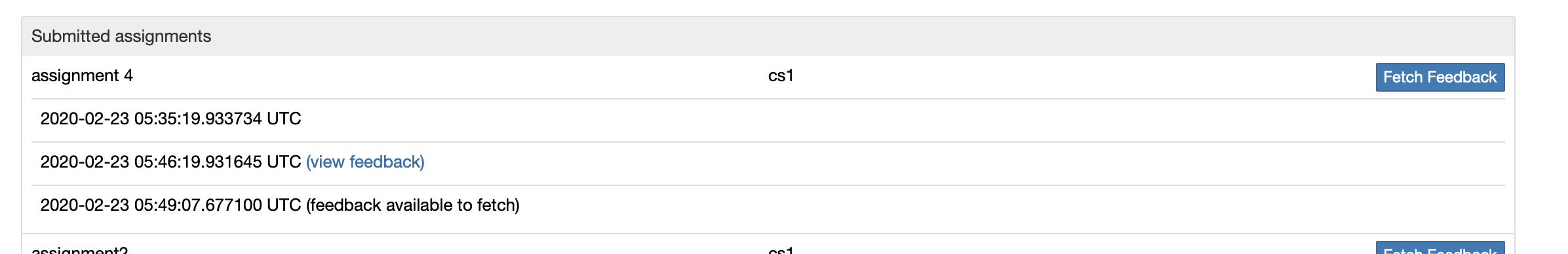 Feedback API questions · Issue #11 · LibreTexts/ngshare · GitHub