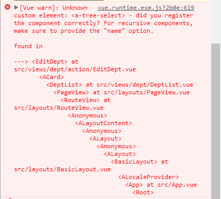 组件a-tree-select 无法使用，请问应该需要引入 · Issue #546 · vueComponent/ant-design-vue-pro · GitHub