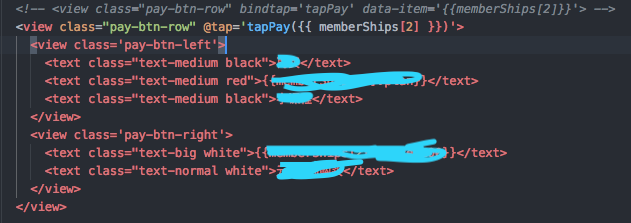 使用wepy绑定带参数的事件，且参数是根据数组下标取的某个元素，代码高亮出现问题 · Issue 1564 · Tencentwepy