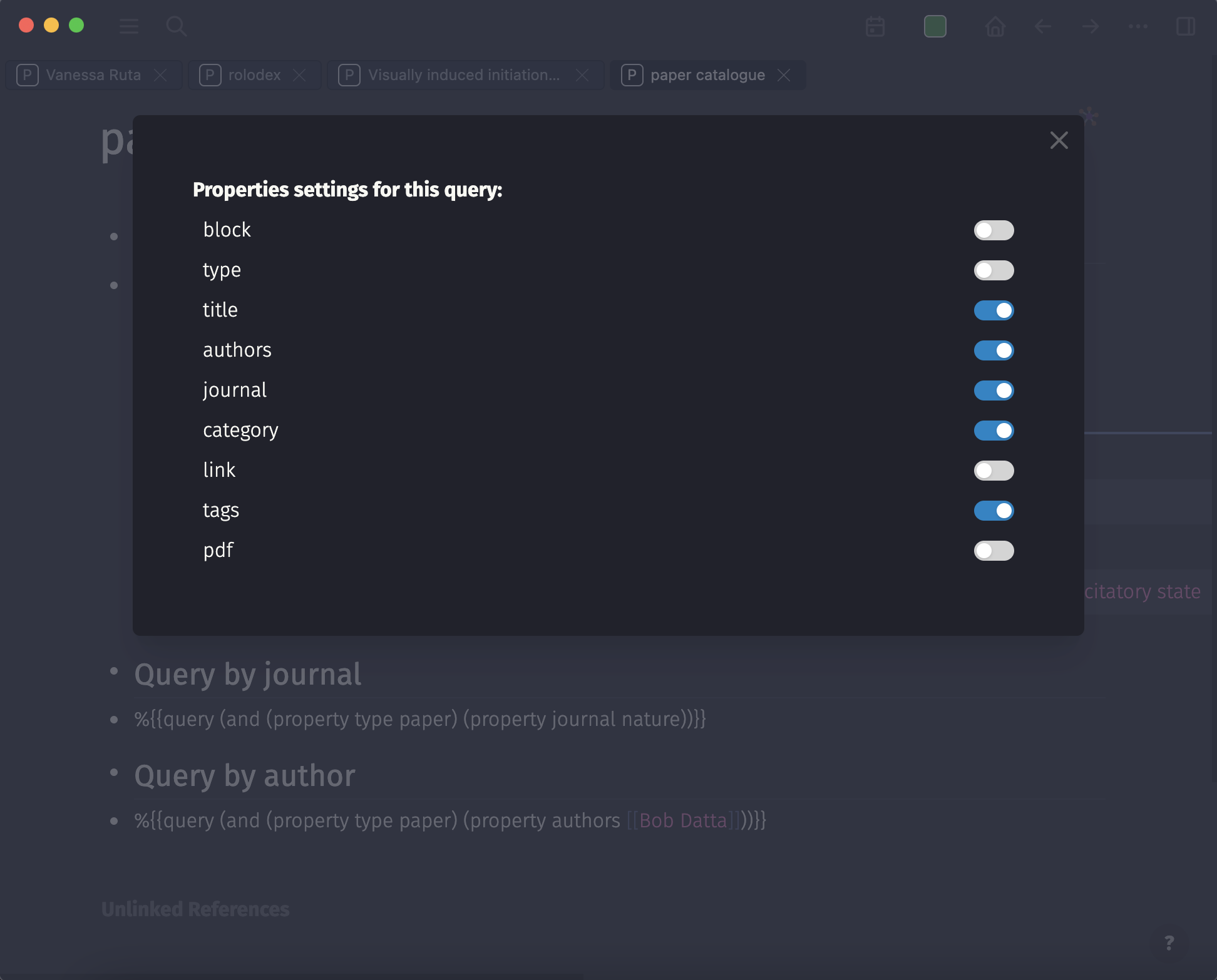 Query table view contains non-existent properties · Issue #3873 · logseq/logseq · GitHub