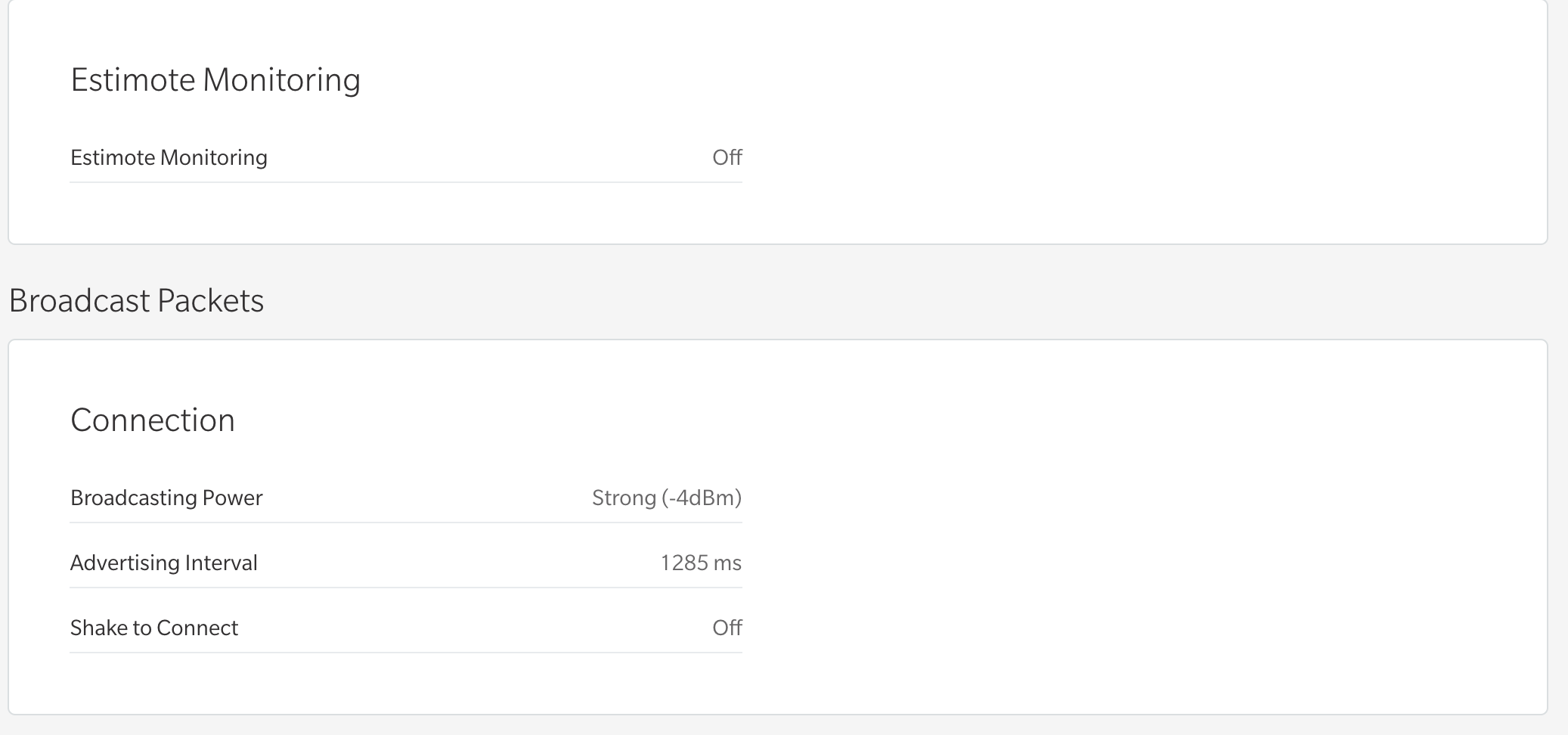 Proximity For Multiple Beacons Not Working · Issue 56 · Estimote Android Proximity Sdk · Github