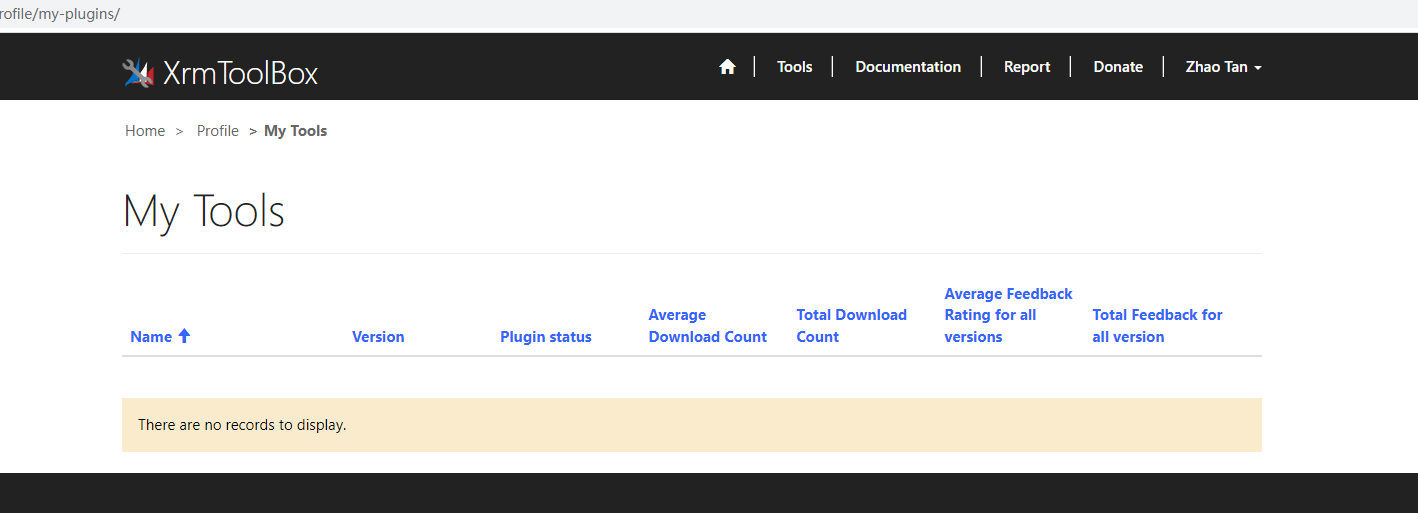 Can't publish plugin · Issue #1129 · MscrmTools/XrmToolBox · GitHub