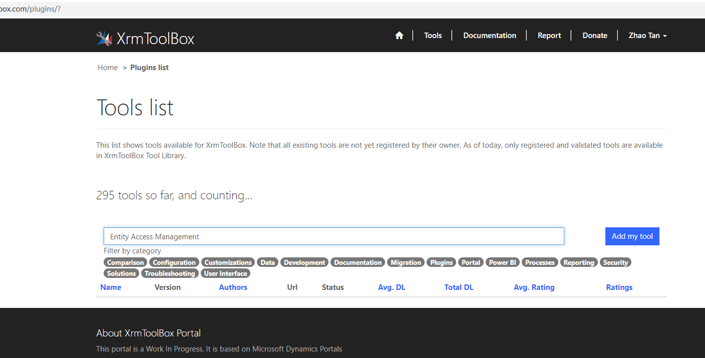 Can't publish plugin · Issue #1129 · MscrmTools/XrmToolBox · GitHub