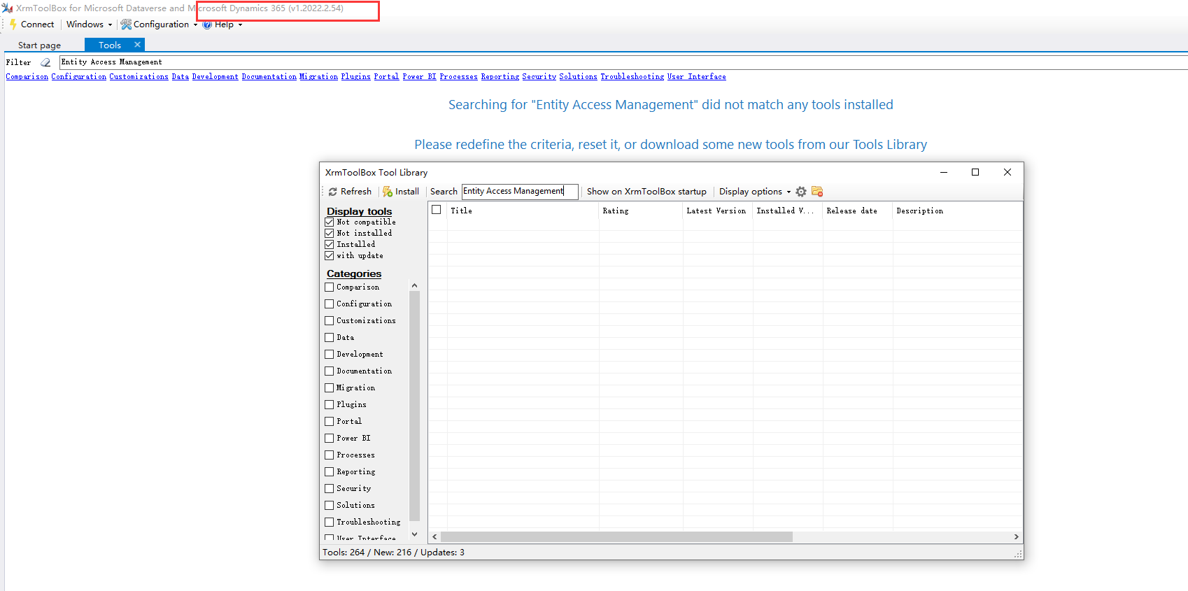Can't publish plugin · Issue #1129 · MscrmTools/XrmToolBox · GitHub