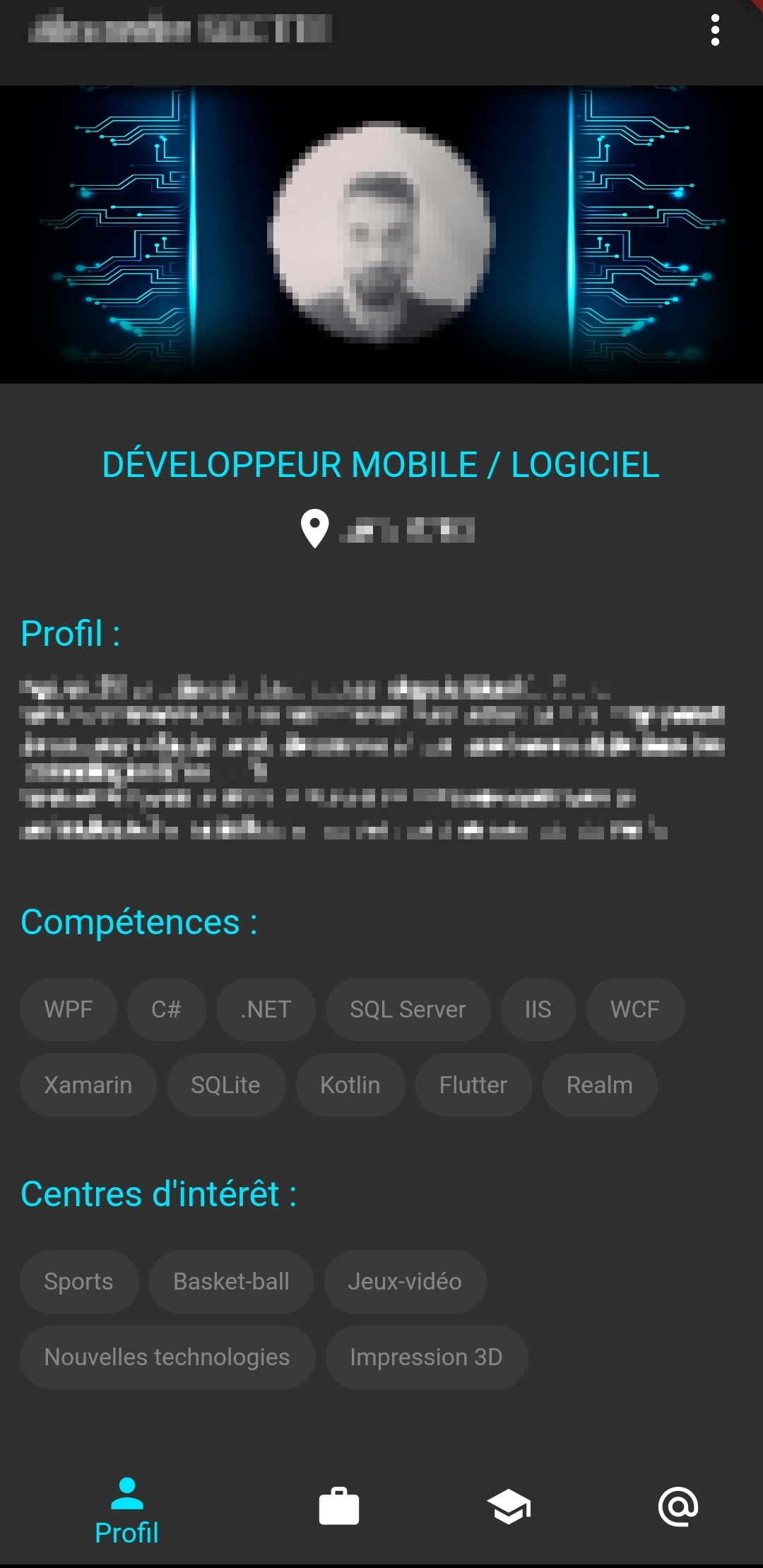 GitHub - AlexScotte/CVFlutter: Digital resume to practice Flutter and ...