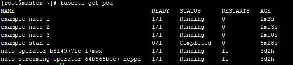 The pod of nats-streaming will change status to “Completed” after k8s node reboot · Issue #954 ...