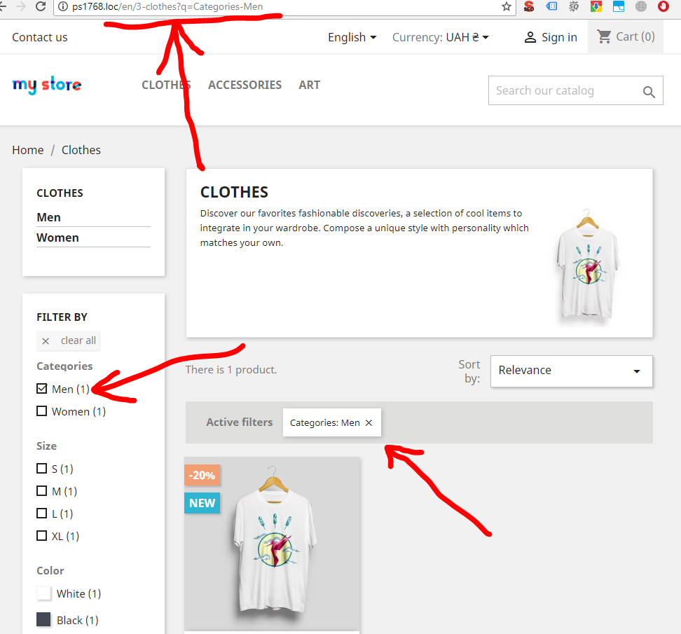 Facet search URL Scheme doesn't work · Issue #21340 · PrestaShop/PrestaShop · GitHub