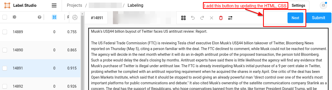 Add Next/Prev Button? · Issue #1266 · HumanSignal/label-studio-frontend · GitHub