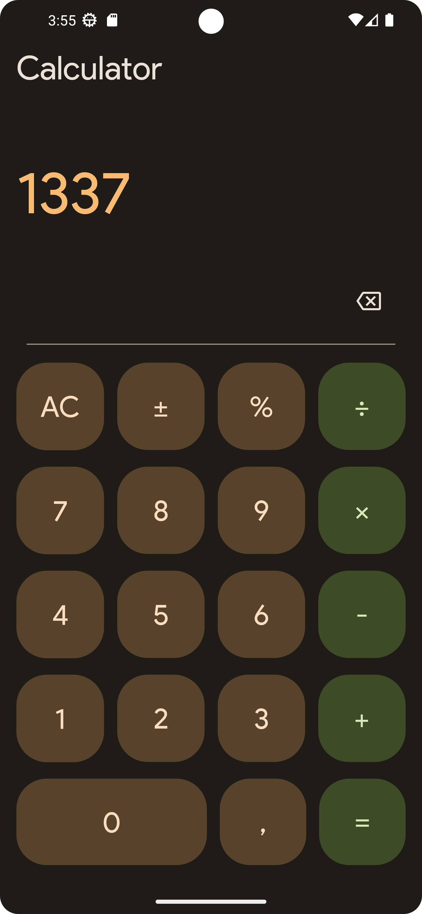 GitHub - Lvntt/Calculator: 🧮 Android calculator app