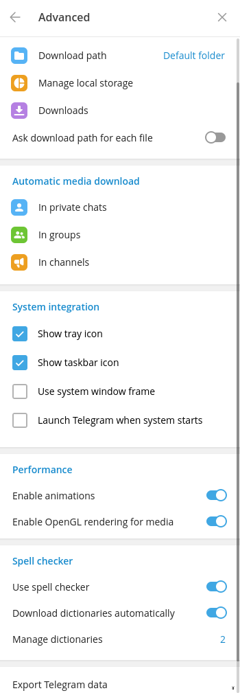 Telegram crashes after receive video call or share the screen · Issue ...