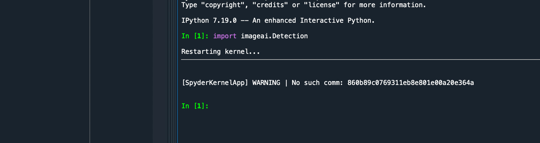 Kernel dies when importing imageai.Detection on Apple Silicon M1 ...