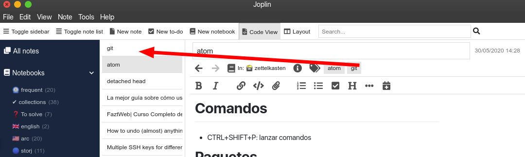 Github Davidpozajoplin Tag To Body This Script Allows You To Write All Your Joplin Notes 
