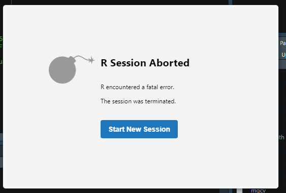 Rstudio crashes when loading Seurat Library in R v4.2 · Issue #5793 · satijalab/seurat · GitHub