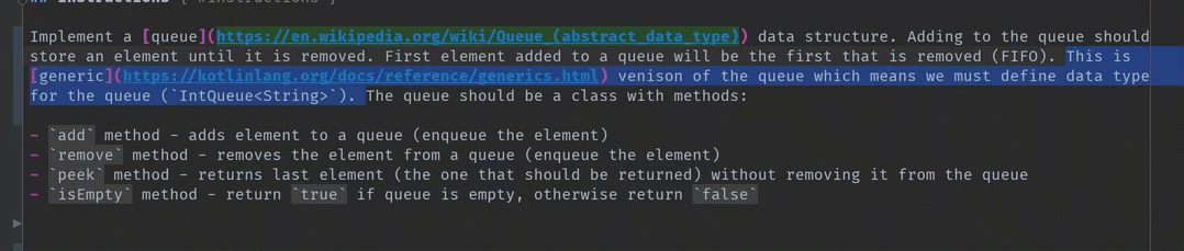 Test ix not properly formatted in editor when removing text or pasting ...