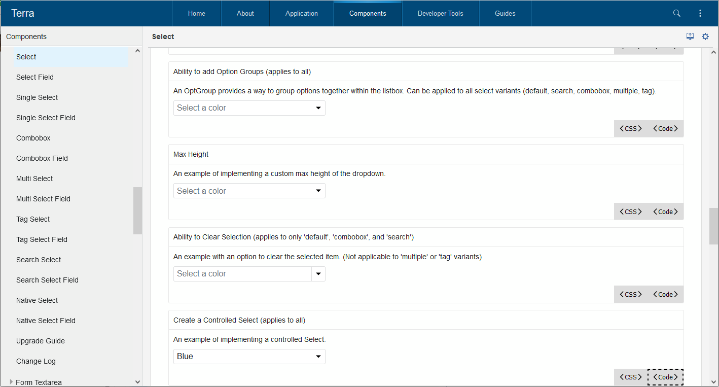 terra-form-select Incorrect focus location after pressing TAB / Shitf+TAB on the opened dropdown ...