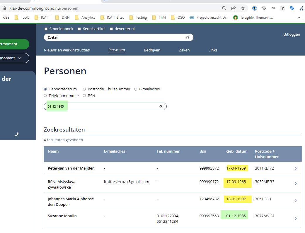Als gebruiker wil ik dat een aantal bekende bugs zijn opgelost (Put/Patch redoc bijwerken ...