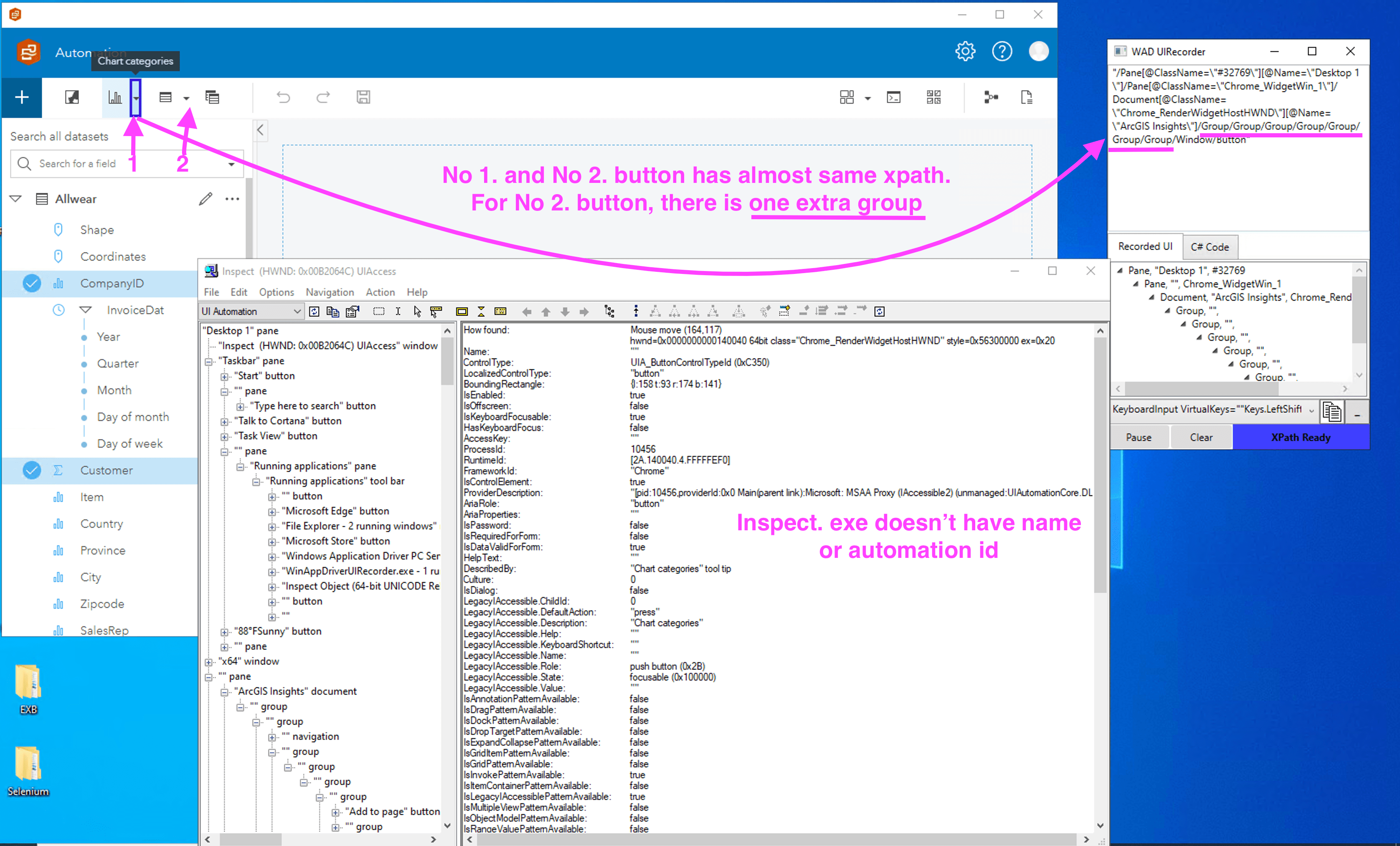 Unable to click on an element using xpath from WAD UIRecorder · Issue #1716 · microsoft ...