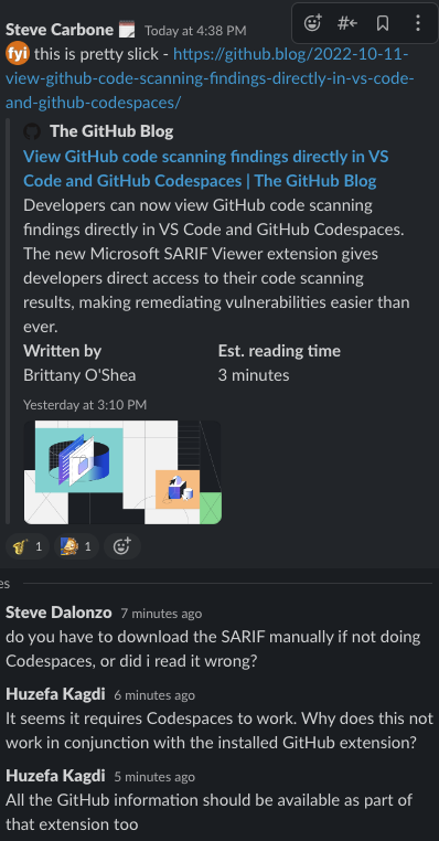 Feedback for the new SARIF VIewer Plugin :) · Issue #463 · microsoft/sarif-vscode-extension · GitHub