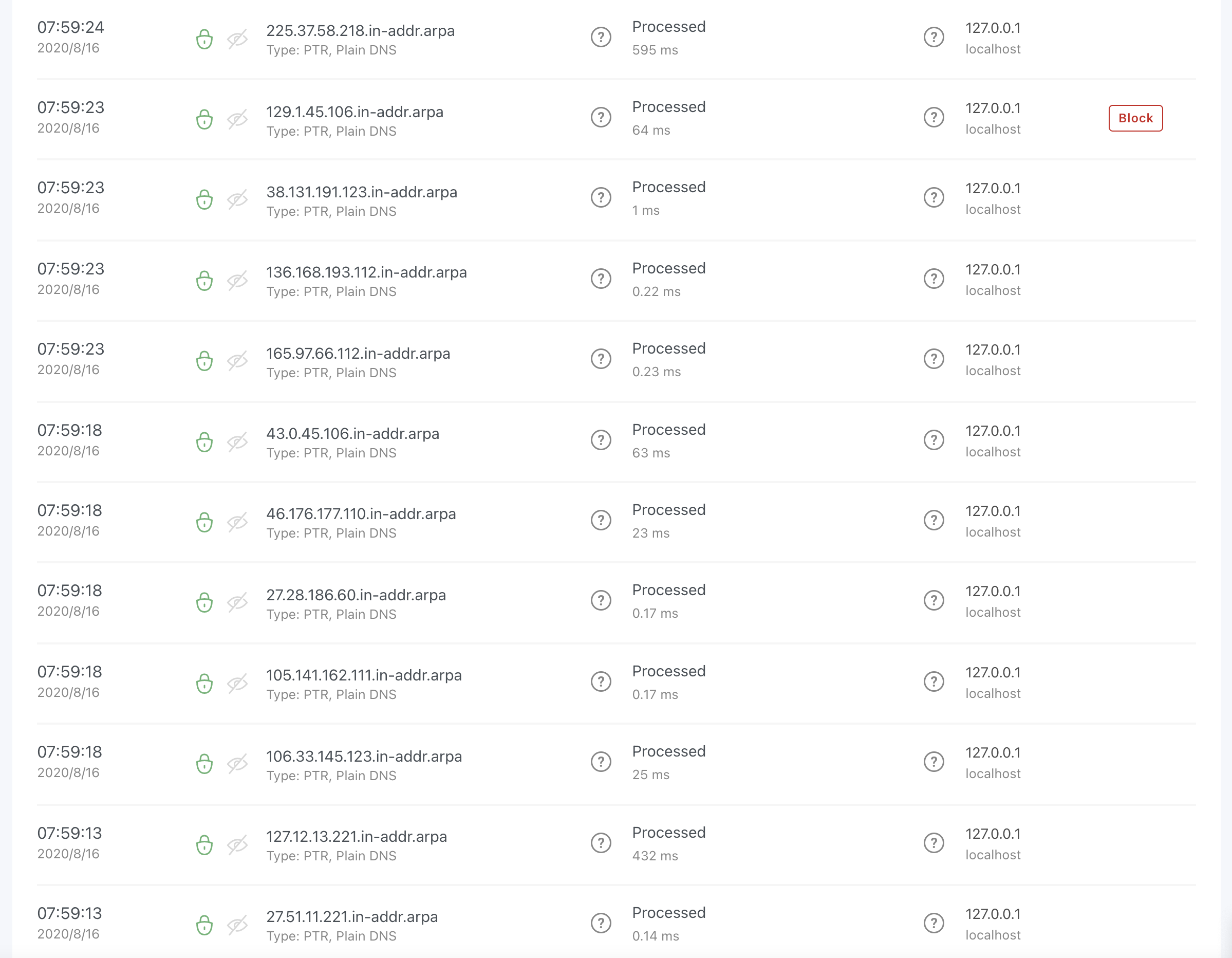 Many PTR request,please help · Issue #2028 · AdguardTeam/AdGuardHome · GitHub