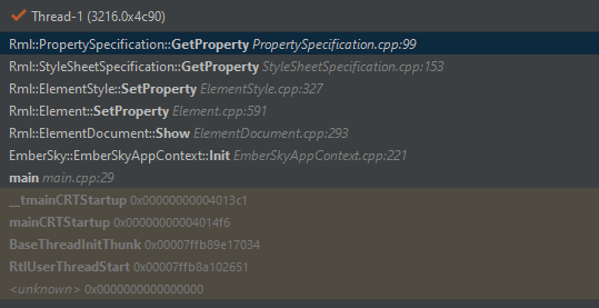StyleSheetSpecification instance in nullptr when dynamicaly linking in ...