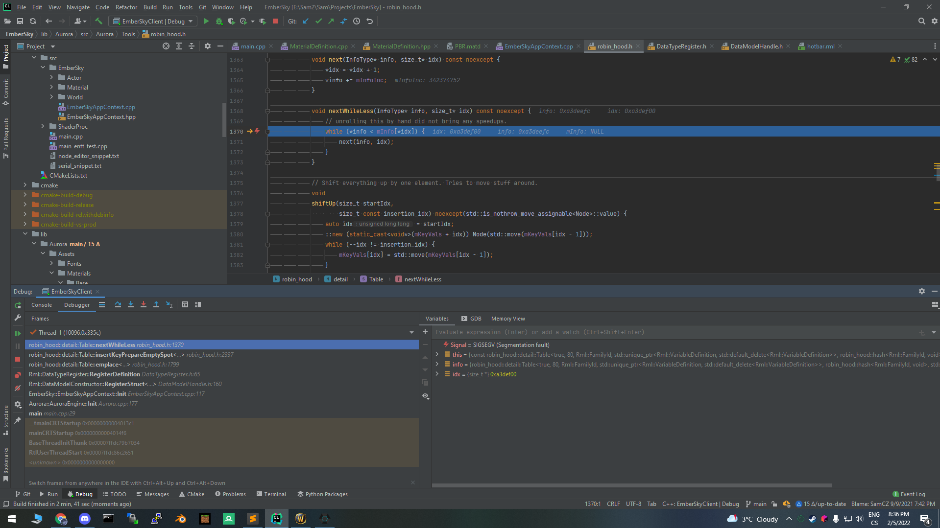 RegisterStruct on DataModelConstructor causes segmantation fault · Issue #273 · mikke89/RmlUi ...