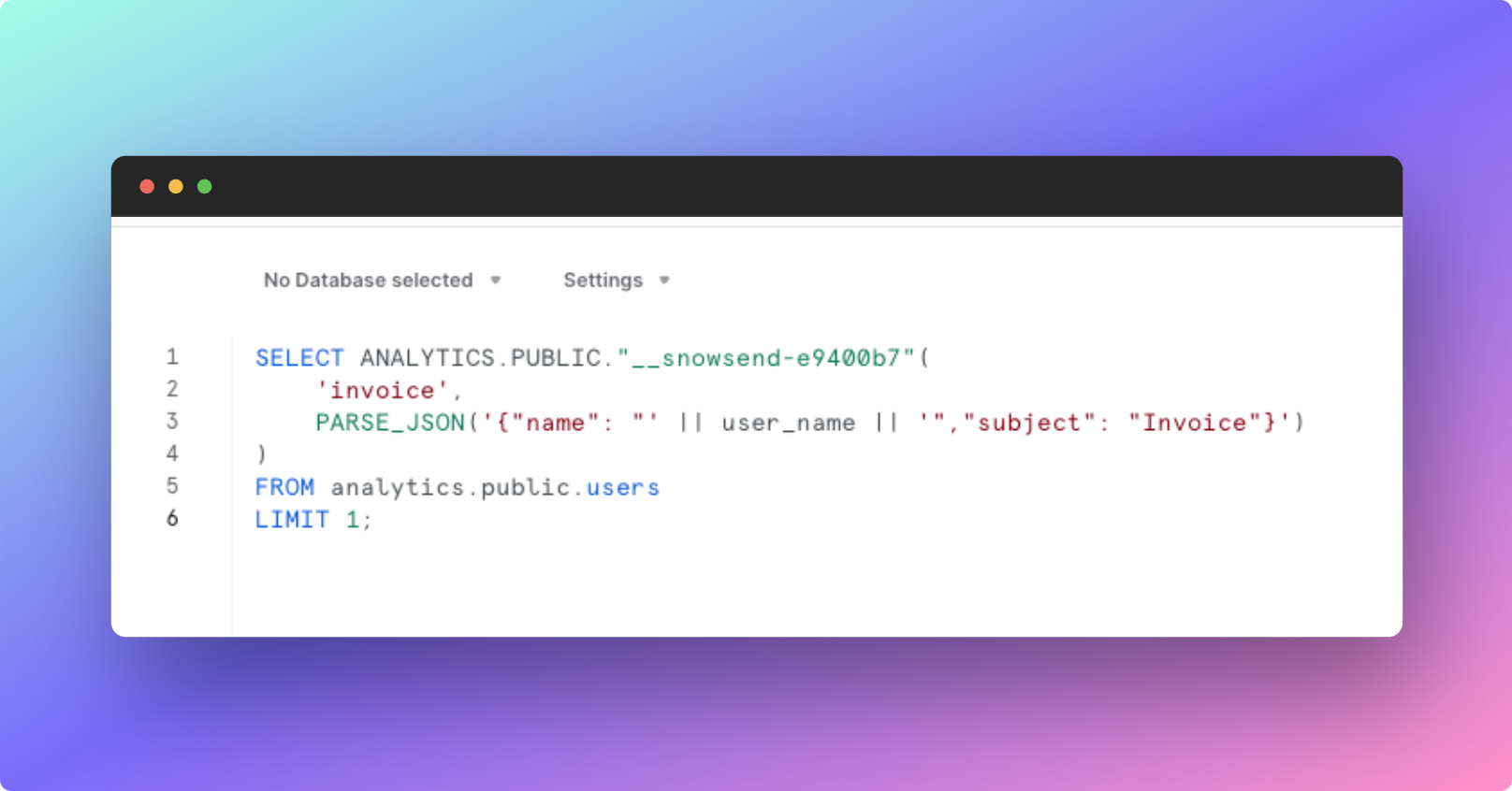 GitHub - kaarthik108/snowSend: snowSend - Dynamic Emails Snowflake