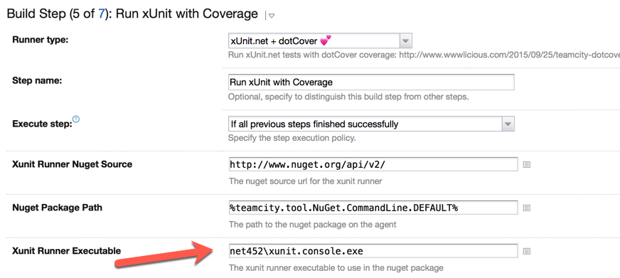 Provision To Download Specific Version Of Xunit Console Runner · Issue 96 · Jetbrainsmeta