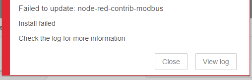 Unable to update nodes (in palette), all fail (10.1.0) · Issue #1183 · hassio-addons/addon-node ...