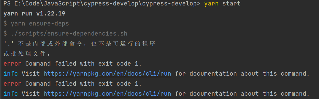 How to start cypress source code · Issue #24463 · cypress-io/cypress · GitHub