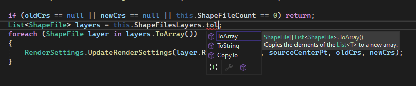 Collection modified · Issue #71 · wfletcher/EasyGIS.NET · GitHub