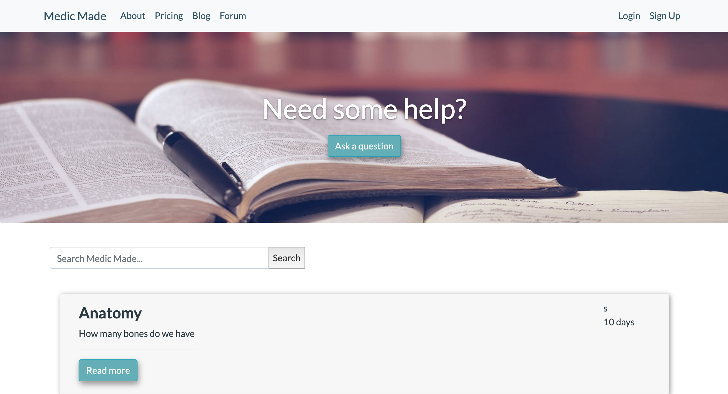 GitHub - EManifold/MedicMade