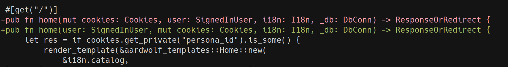Fetching cookies in a route removes them from the request · Issue #886 · rwf2/Rocket · GitHub