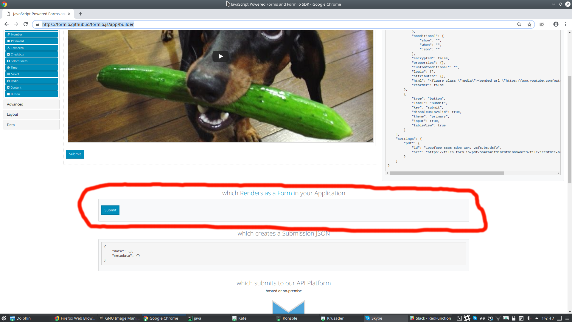 Video does not work in component 'Content' [BUG] · Issue #1536 · formio/formio.js · GitHub