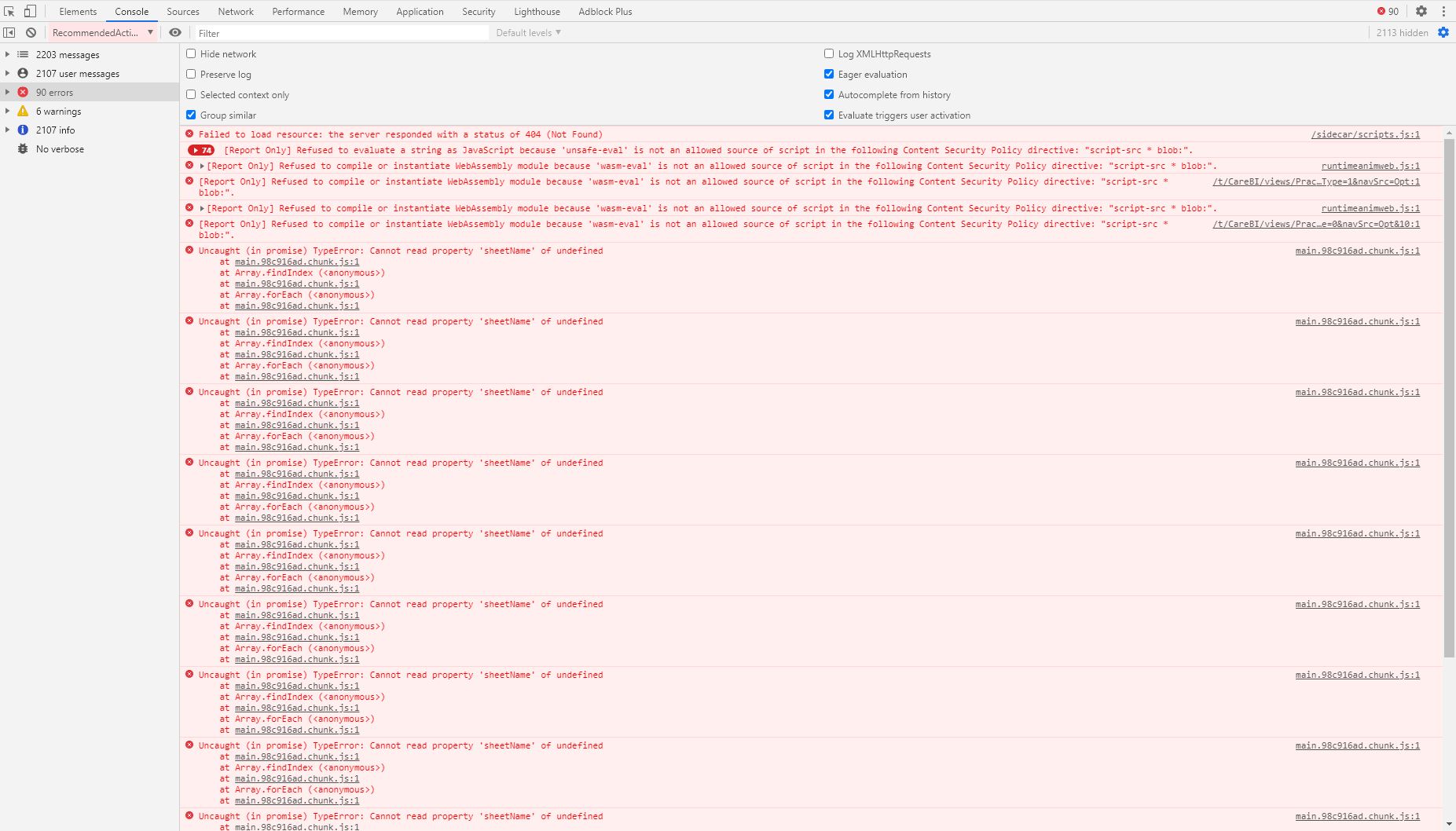 Refresh issues and the colors are now blue · Issue #59 · TheInformationLab/Tableau-Extension ...