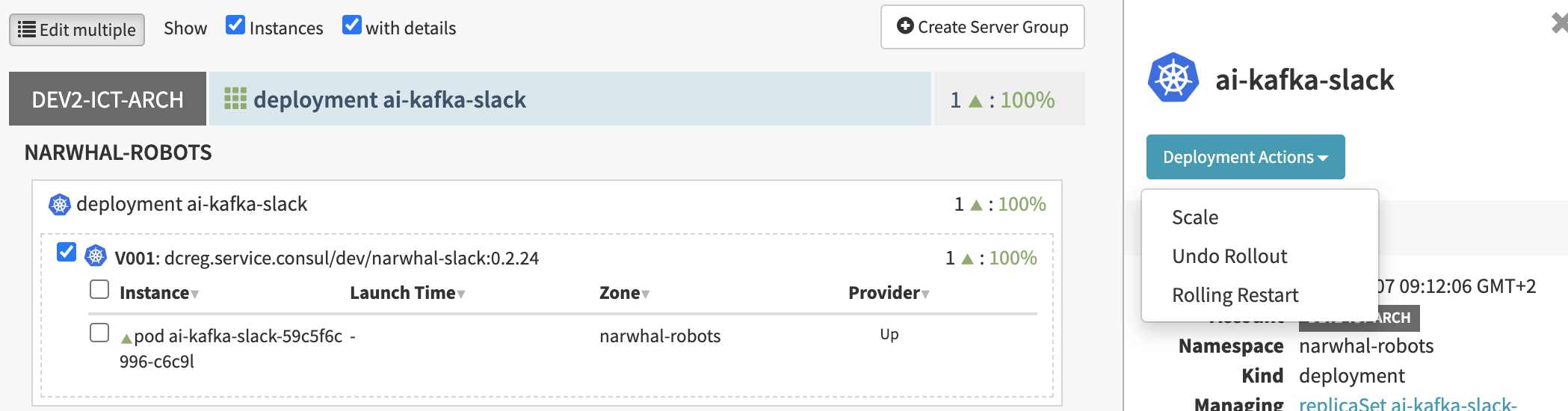 Delete deployment is missing in GUI · Issue #5962 · spinnaker/spinnaker · GitHub