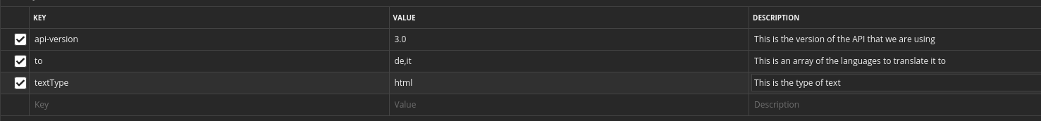 Give an option to the user to mark a query parameter as optional ...