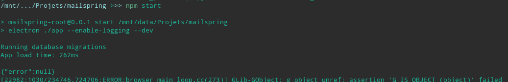 Development Environment · Issue #1202 · Foundry376/Mailspring · GitHub