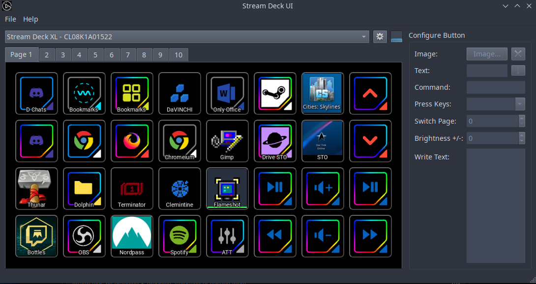 Icons are left-aligned in 2.0.3 · Issue #223 · timothycrosley/streamdeck-ui · GitHub